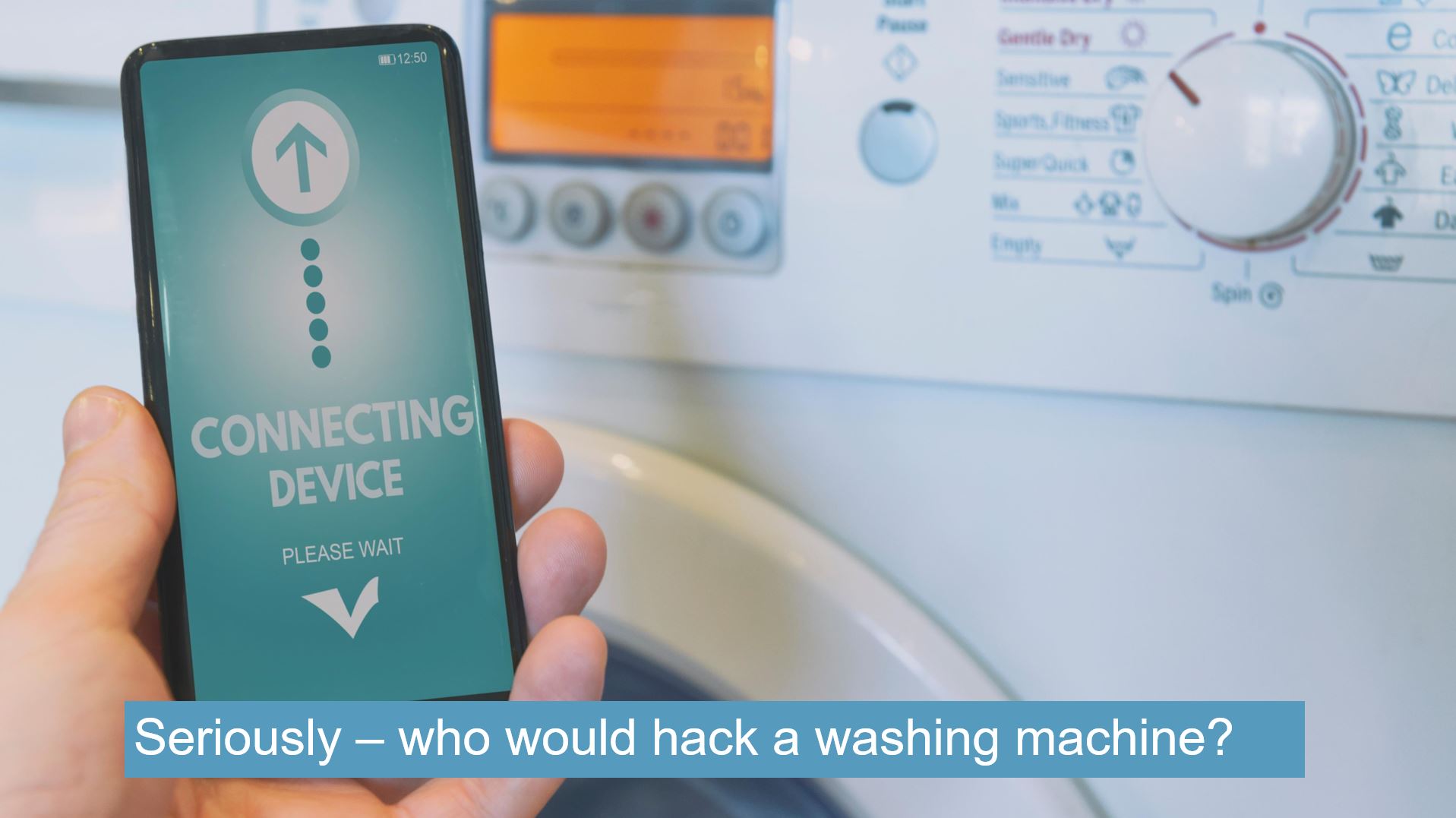 The IoT Threat: How Your Washing Machine Could Be Used for Hacking